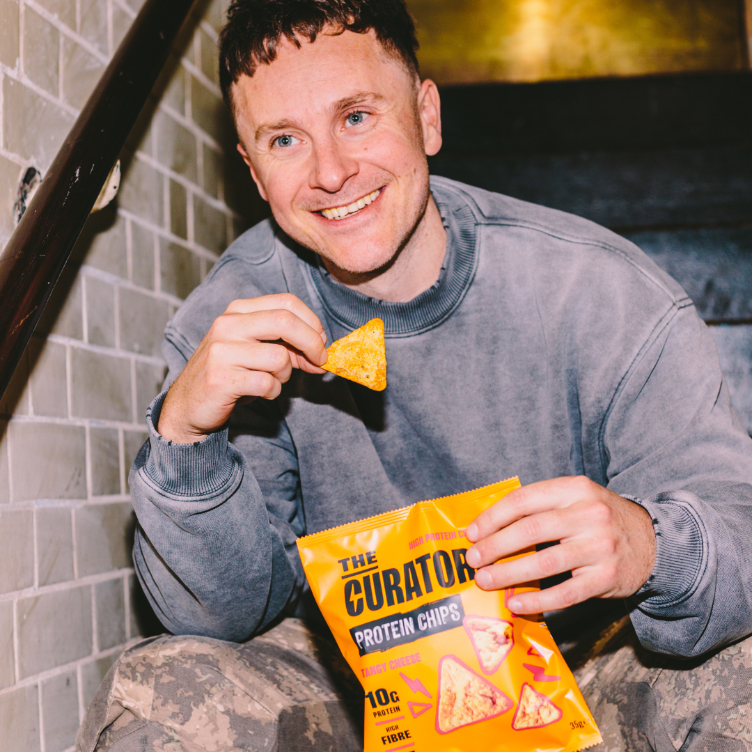 Tangy Cheese Protein Chips 35g – The Curators